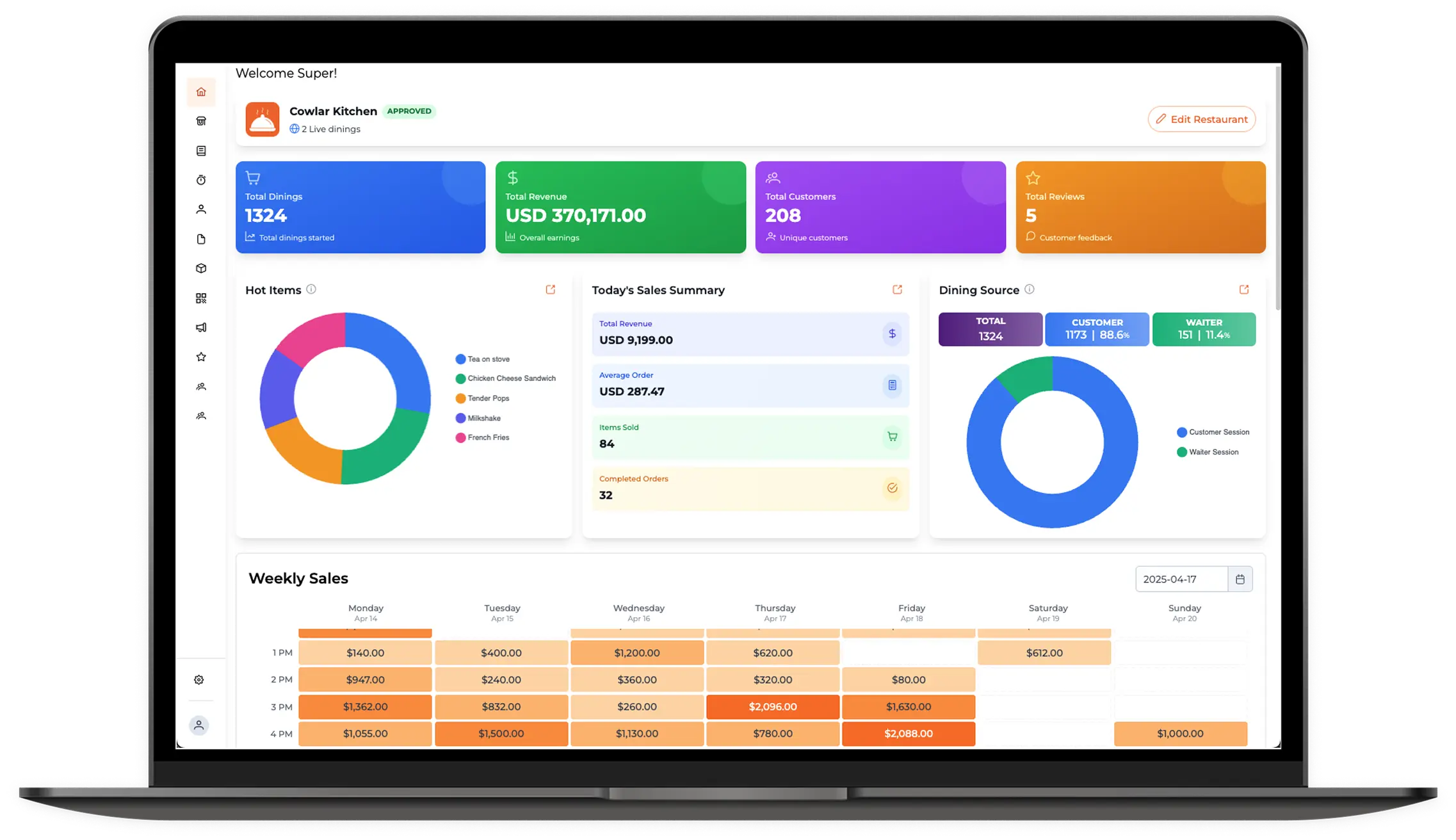 Restaurant OS | Restaurant Management System & POS